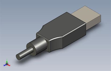 电缆usb Step 模型图纸免费下载 懒石网