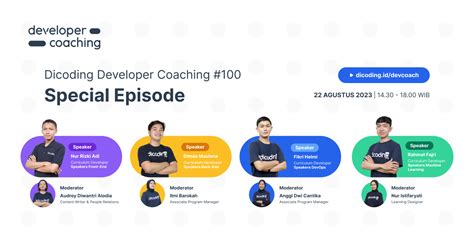 Dicoding Developer Coaching 100 Special Episode Dicoding Indonesia