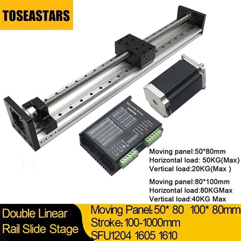 Lineer K Lavuz Ray Slayt Sahne Ift Lineer Ray XYZ Eksen 100 1200mm Nme