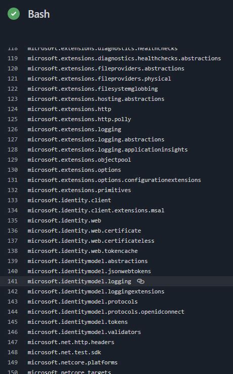 cli 6 4 0 tofile randomly fails on microsoft identity packages