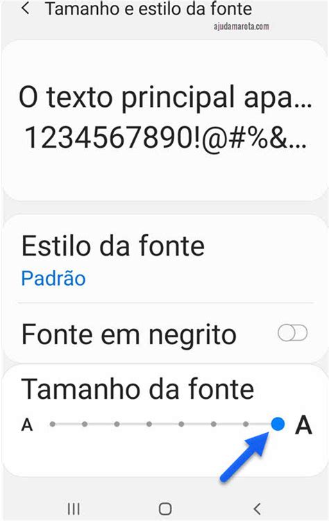 Como Mudar Tamanho Das Letras No Android Rainy Days Br