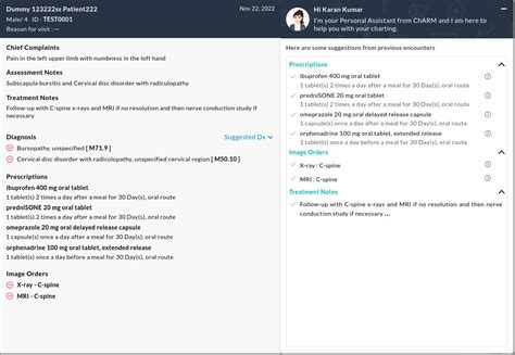 Charmhealth Ehr Chart Note Recommendation