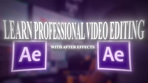 Teach You How To Use After Effects By Danilfx Fiverr