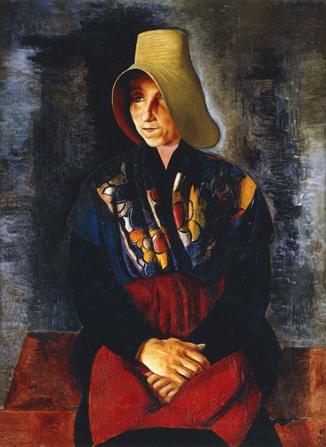 Portrait Of The Mother Of Renee Kisling By Moise Kisling