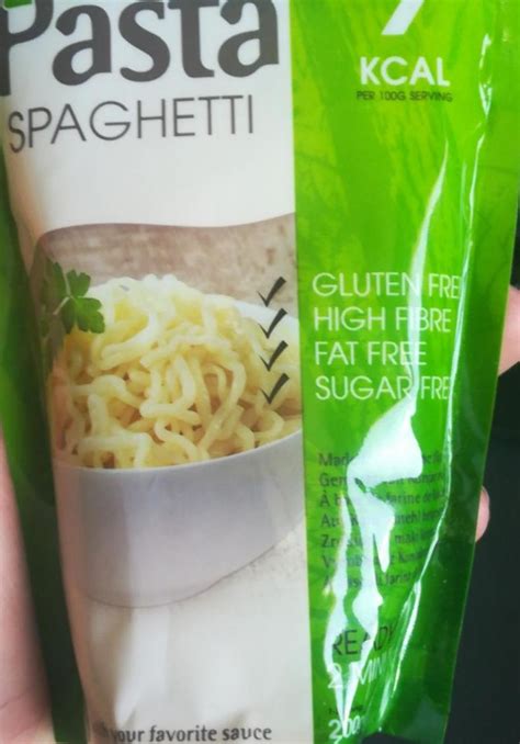 Spaghetti Zero Pasta Kalorie Kj I Wartości Odżywcze Dine4fitpl