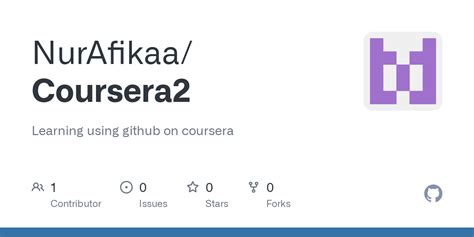 Github Nurafikaacoursera2 Learning Using Github On Coursera