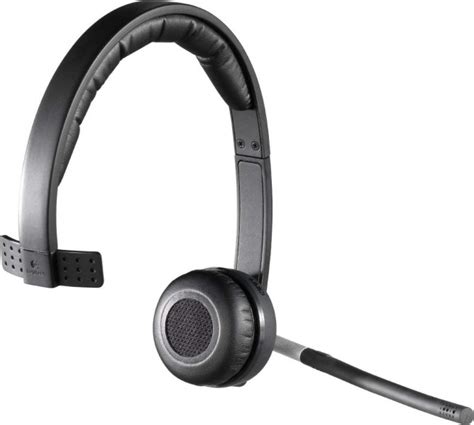 Logitech H E Usb Headset Mono Business Product Corded Single Ear Headset Black