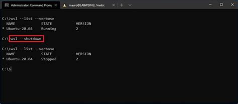 How To Shutdown Linux Distros On Wsl Pureinfotech