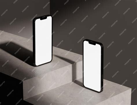 Premium Photo Responsive Smartphone Device Web App Mockup Realistic