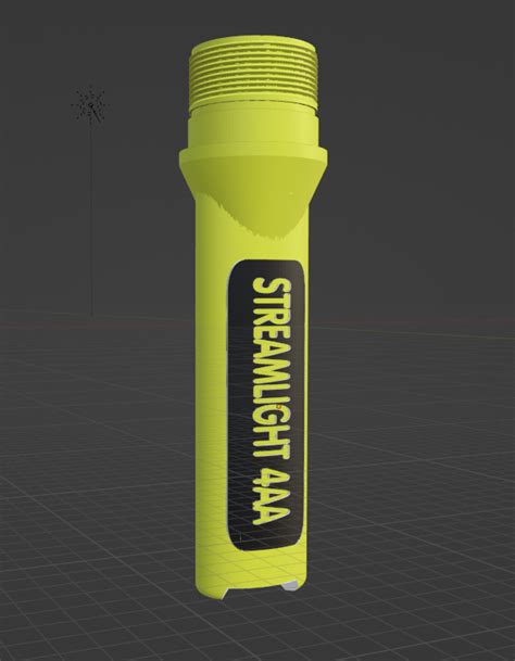 Streamlight 4AA customizable by jmynheir | Download free STL model ...