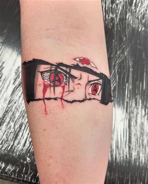 Sharingan Eye Tattoo