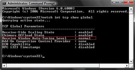 Auto Tuning TCP IP Receive Level Vista Forums