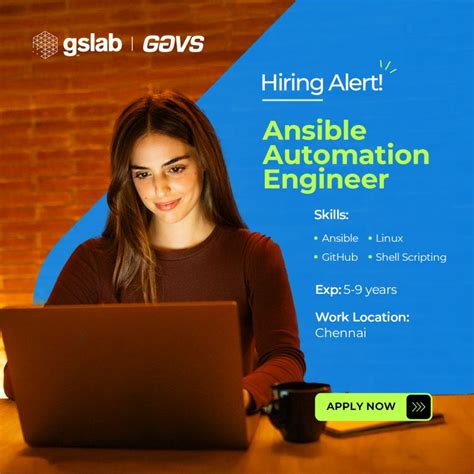Ansible Github Linux Shellscripting Chennai Hiring Gslab Gavs Gs Lab