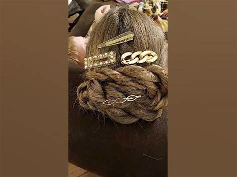 Amish Braid Bun Hair Hairstyle Subscribe Youtube