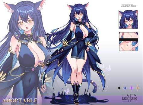 Open Adopt Auction Cat Magical Girl Nsfw By Monokurima On Deviantart