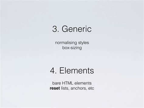 Scalable Css Architecture Ppt