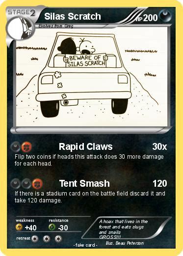 Pokémon Silas Scratch 3 3 Rapid Claws My Pokemon Card