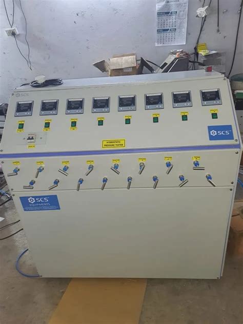 Blue Analog Plastic Pipe Pressure Testing Equipment At Rs 125000piece