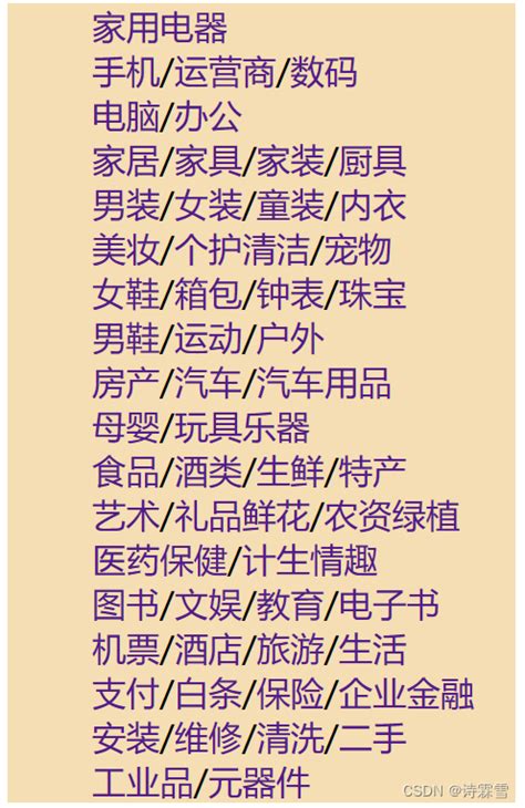 用html和css简单实现京东侧边栏html制作京东页面左栏 Csdn博客