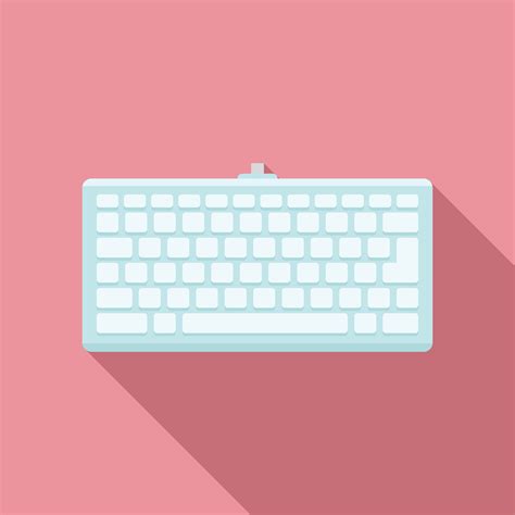 Smart Keyboard Icon Flat Style 14617712 Vector Art At Vecteezy