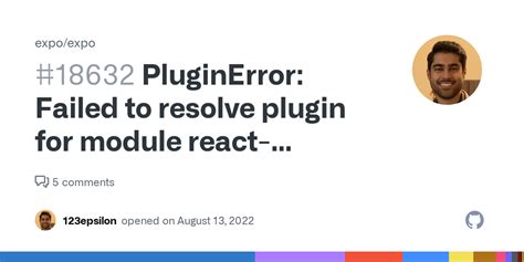 Pluginerror Failed To Resolve Plugin For Module React Native Fbads · Issue 18632 · Expoexpo