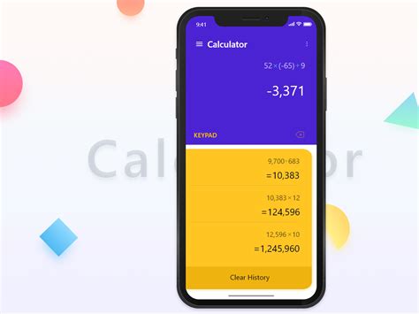 Calculator App UI Design On Behance