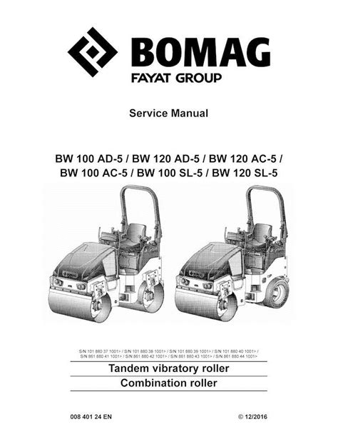 Bomag Service Repair And Operators Pdf Manuals Best Manuals