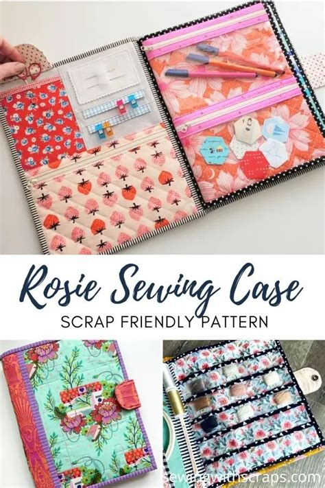 Rosie Sewing Case Sewing With Scraps Sewing Case Travel Sewing