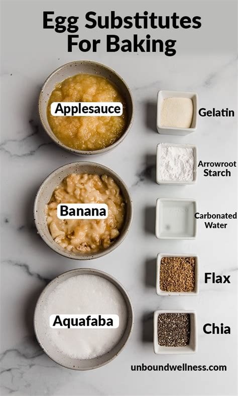 The 8 Best Egg Substitutes For Baking Tips Tricks And How To Use Them