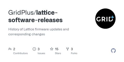 GitHub GridPlus Lattice Software Releases History Of Lattice Firmware Updates And