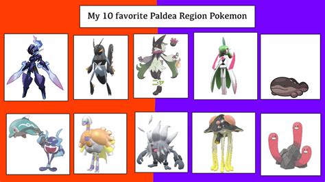 Top 10 Favorite Paldea Pokemon By Arielfan90 On Deviantart