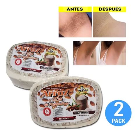 Jabón De Arroz Blanqueador Aclarador De Zonas Oscuras Cuotas Sin