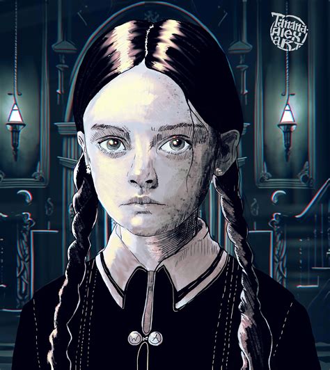 Wednesday Addams Fanart By Ace0fredspades On Newgrounds