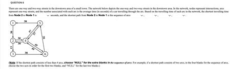 Solved From Node 2 To Node 1 Is V Seconds And The Shortest