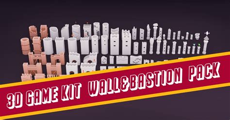 3d Game Kit Wallandbastion Pack 3d 環境 Unity Asset Store