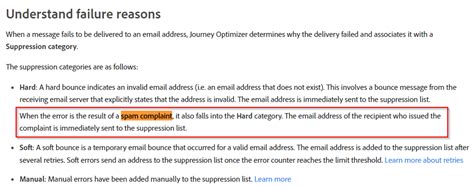Re How To Know The Emails Are Being Marked Spam B Adobe