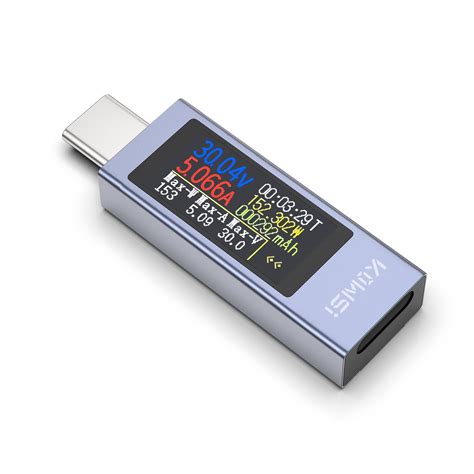 YOJOCK USB C Tester Type C Power Meter 4 30V 0 12A Digital Multimeter