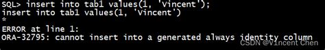 Oracle的 自增列 （身份列 Identity Columns）oracle 自增列 Csdn博客
