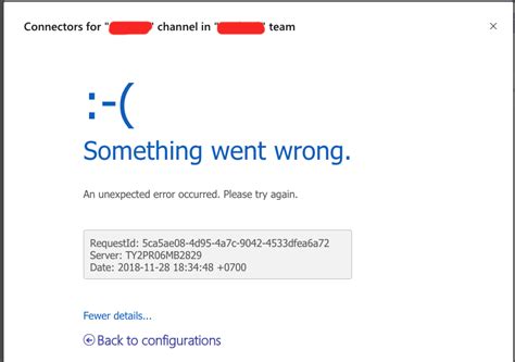 After Creating Connector Cannot Load Connector Configuration Page