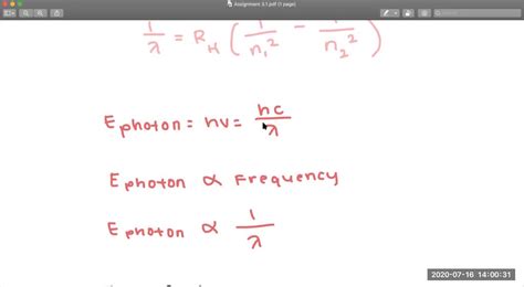 Solved Which Transition In The Hydrogen Atom Results In Emitted Light With The Longest