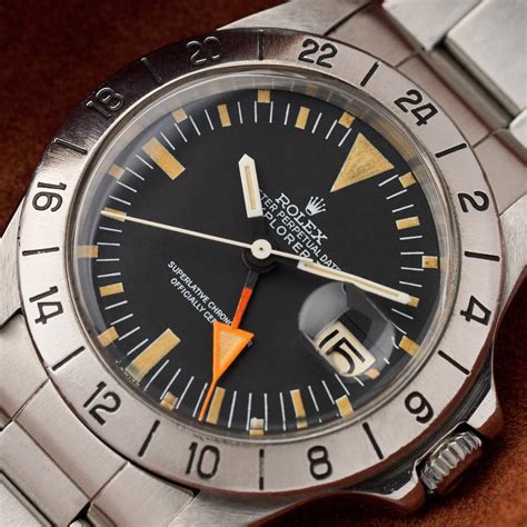 Rolex Explorer Ii 1655 “freccione” Mk1 Black Matte Dial Excellent