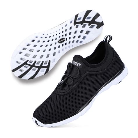 Mens Xdrain Sports Water Shoes Black White Us 10 Aleader