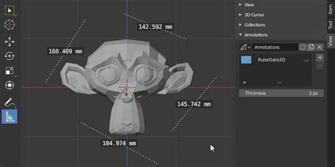 Annotation Delete All Measurements Blender Stack Exchange