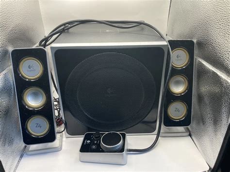 Logitech Z4 Speakers Subwoofer And Remote £29 99 Picclick Uk