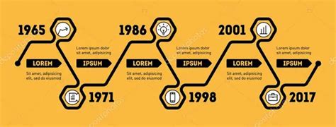 业务时间线图表。web 模板的信息图表、 图表或演示文稿。矢量图 花瓣网