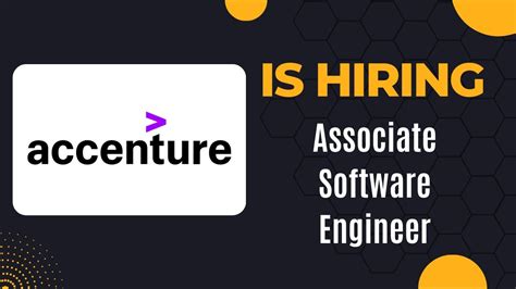 Accenture Hiring Associate Software Engineer Itjobs Jobs It Fresherhiring Software Youtube