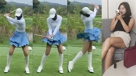 교과서 스윙~💖정미희프로 클럽별 Swing Collection Klpga Pro Golf Swing 스윙모음 Youtube