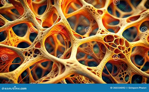 Understanding Bone Structure A Detailed Cross Section Illustrating The