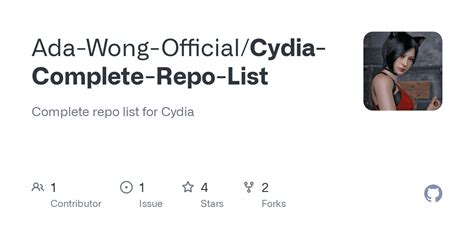 Github Ada Wong Officialcydia Complete Repo List Complete Repo List For Cydia