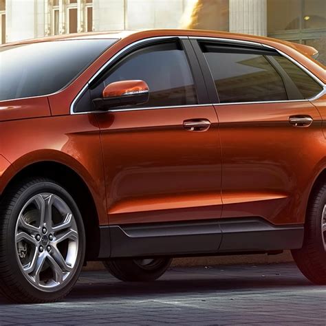 Cxdar Protectores De Lluvia De Ventana Para Ford Edge 07 15 Lincoln Mkx